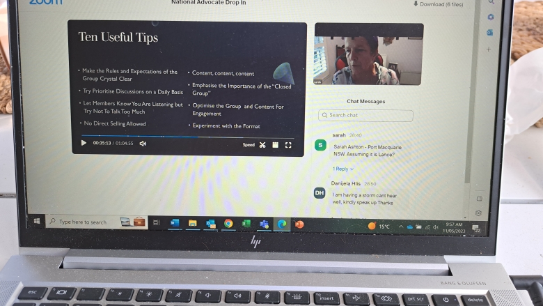 National Advocate Drop-In: social media and advocacy | Dementia Australia